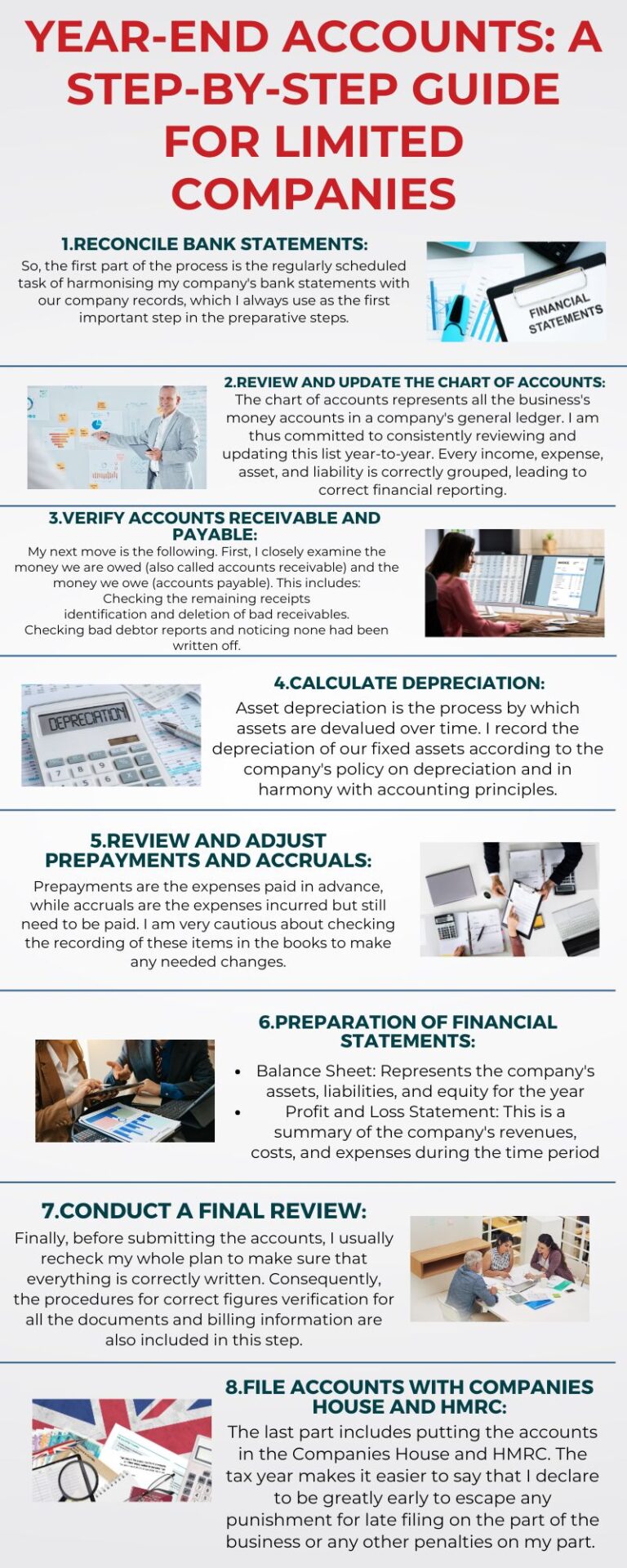 Year-End Accounts: A Step-by-Step Guide for Limited Companies